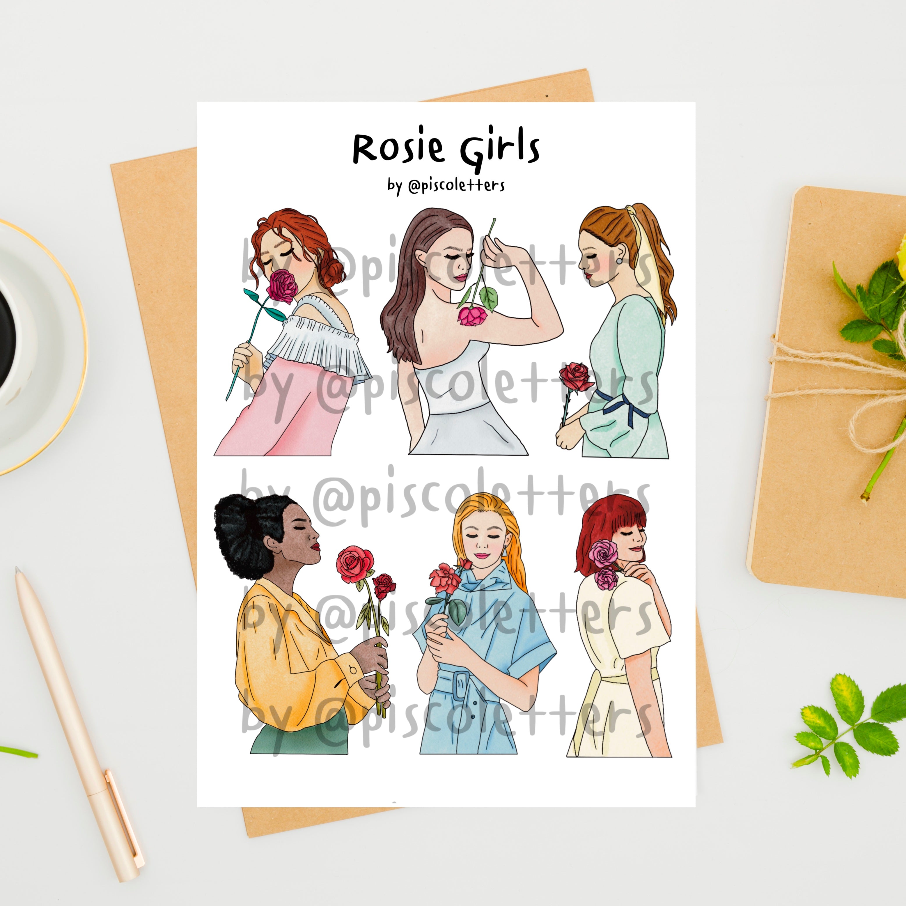 Rosie Girls Printable (Digital) – Piscoletters